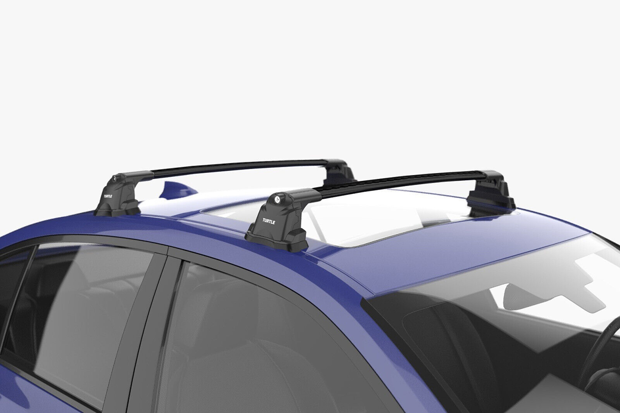 Μπάρες οροφής αλουμινίου με άκρα και κλειδαριά Turtle Air3 Premium ...